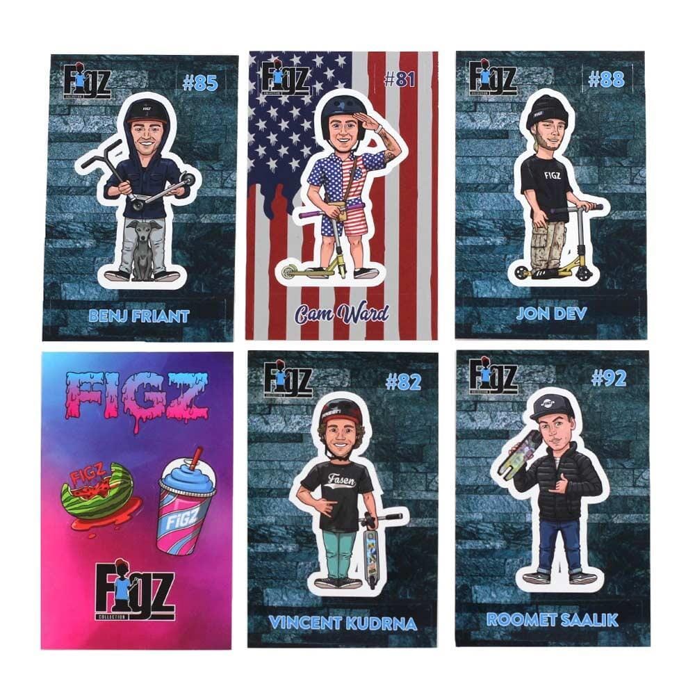 Figz Collector Pack #3 - Stickers - Alpha Pro Scooters