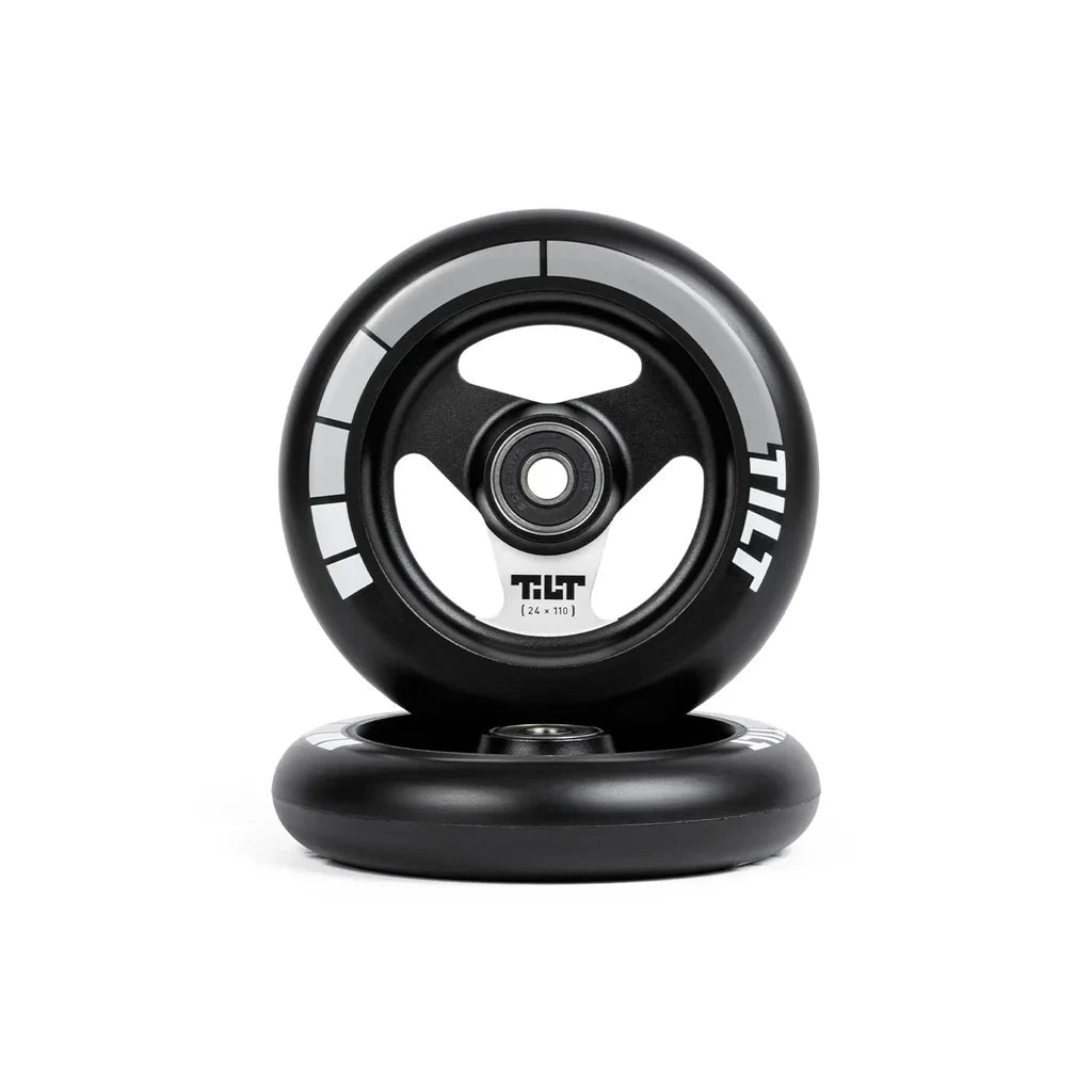 Tilt Stage I Wheels - Smoke - Alpha Pro Scooters