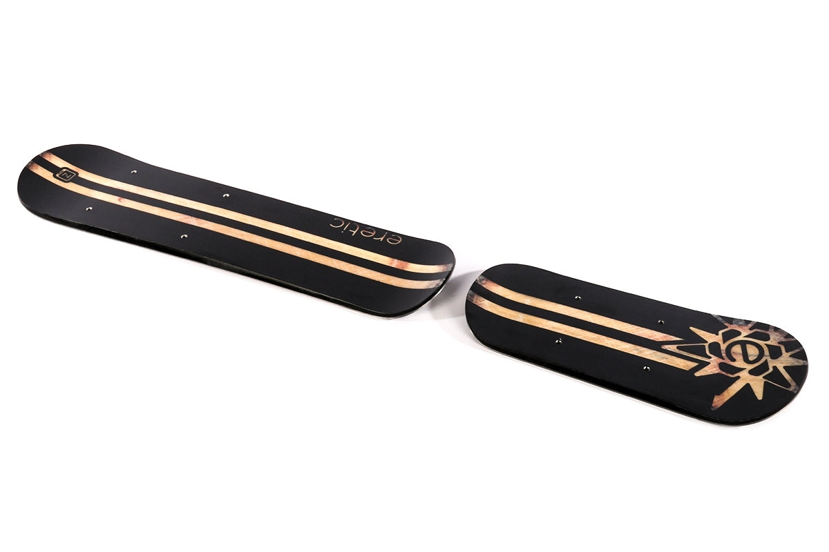 Eretic Snowscoot Skis - Slope | Snow Scooters | Alpha Pro Scooters ...