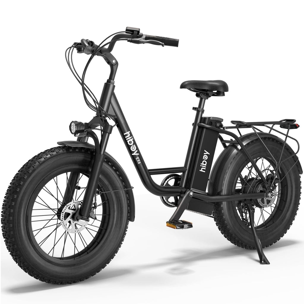Hiboy EX6 Step-thru Fat Tire Electric Bike - Alpha Pro Scooters