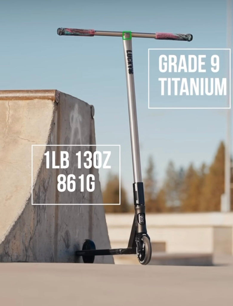 Lucky Titanium Team T-Bar | Parts - Alpha Pro Scooters