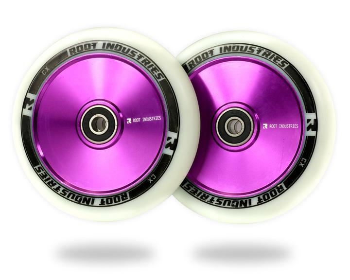 Root Industries AIR Wheels White PU - 110mm | Alpha Pro Scooters ...