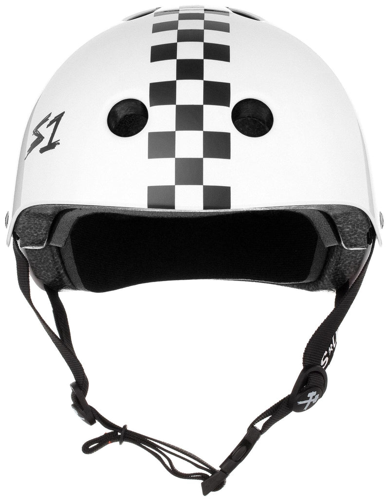 S1 Lifer Checkered Helmets | Safety Gear - Alpha Pro Scooters