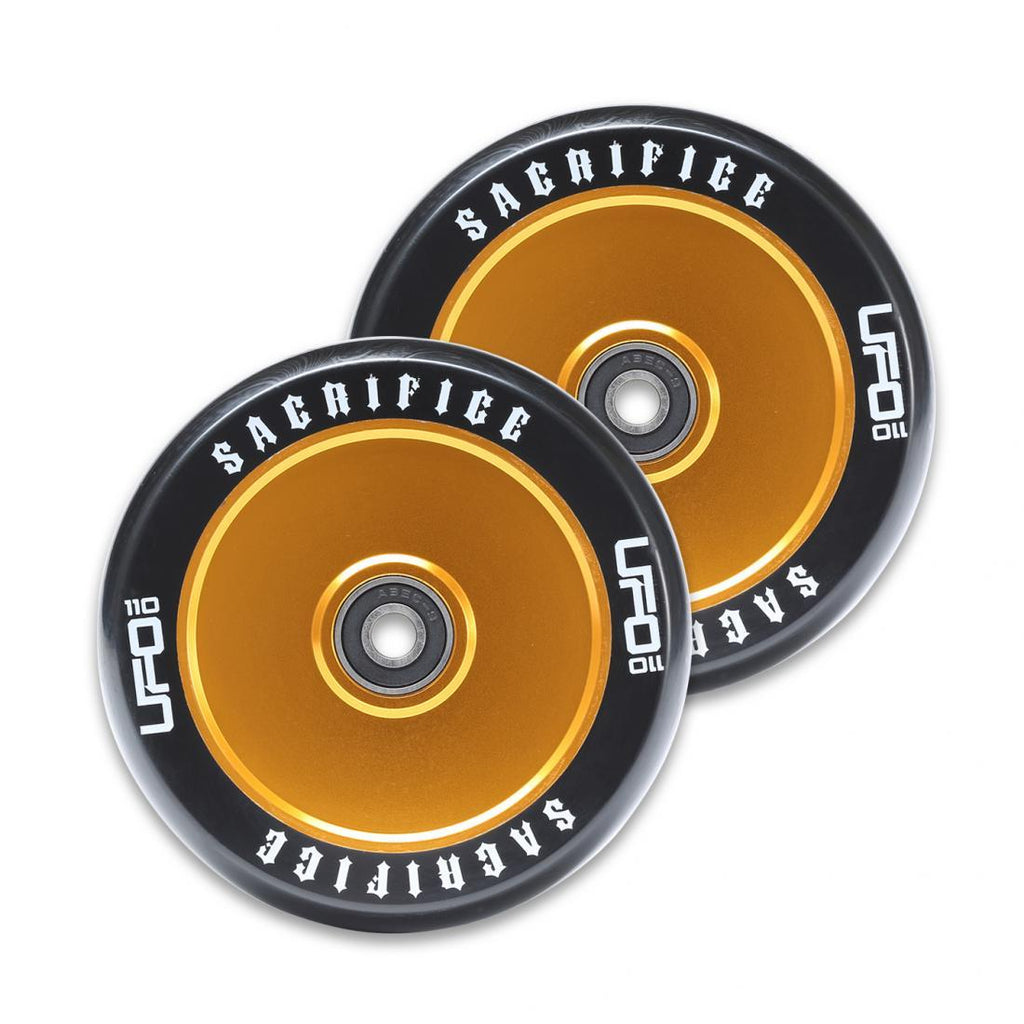 Sacrifice UFO Wheels - 110mm | Clearance - Alpha Pro Scooters
