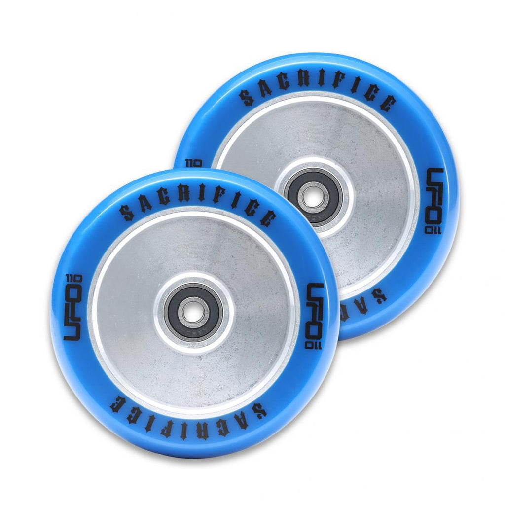 Sacrifice UFO Wheels - 110mm | Clearance - Alpha Pro Scooters
