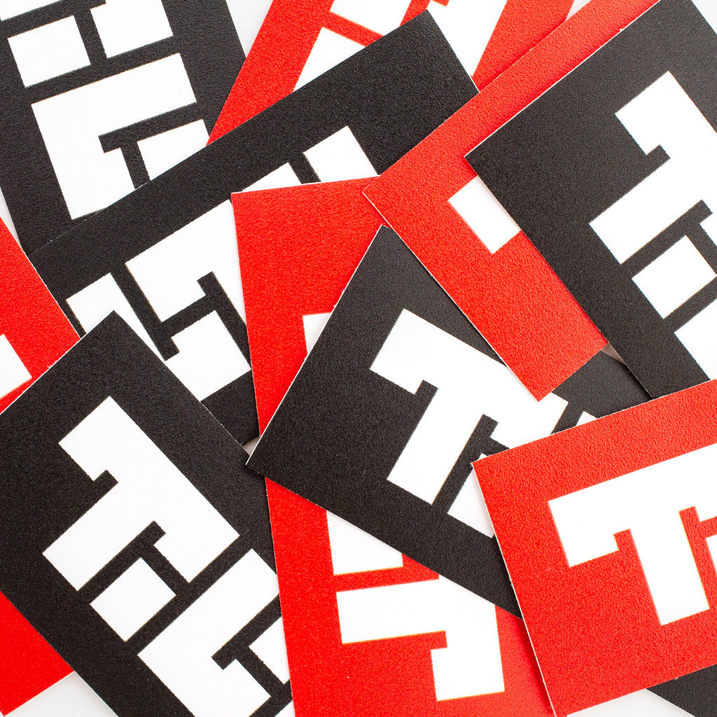 Tilt Block Logo Sticker - Alpha Pro Scooters